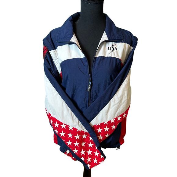 mee sports | Jackets & Coats | Mee Sports Vintage Team Usa Baton ...